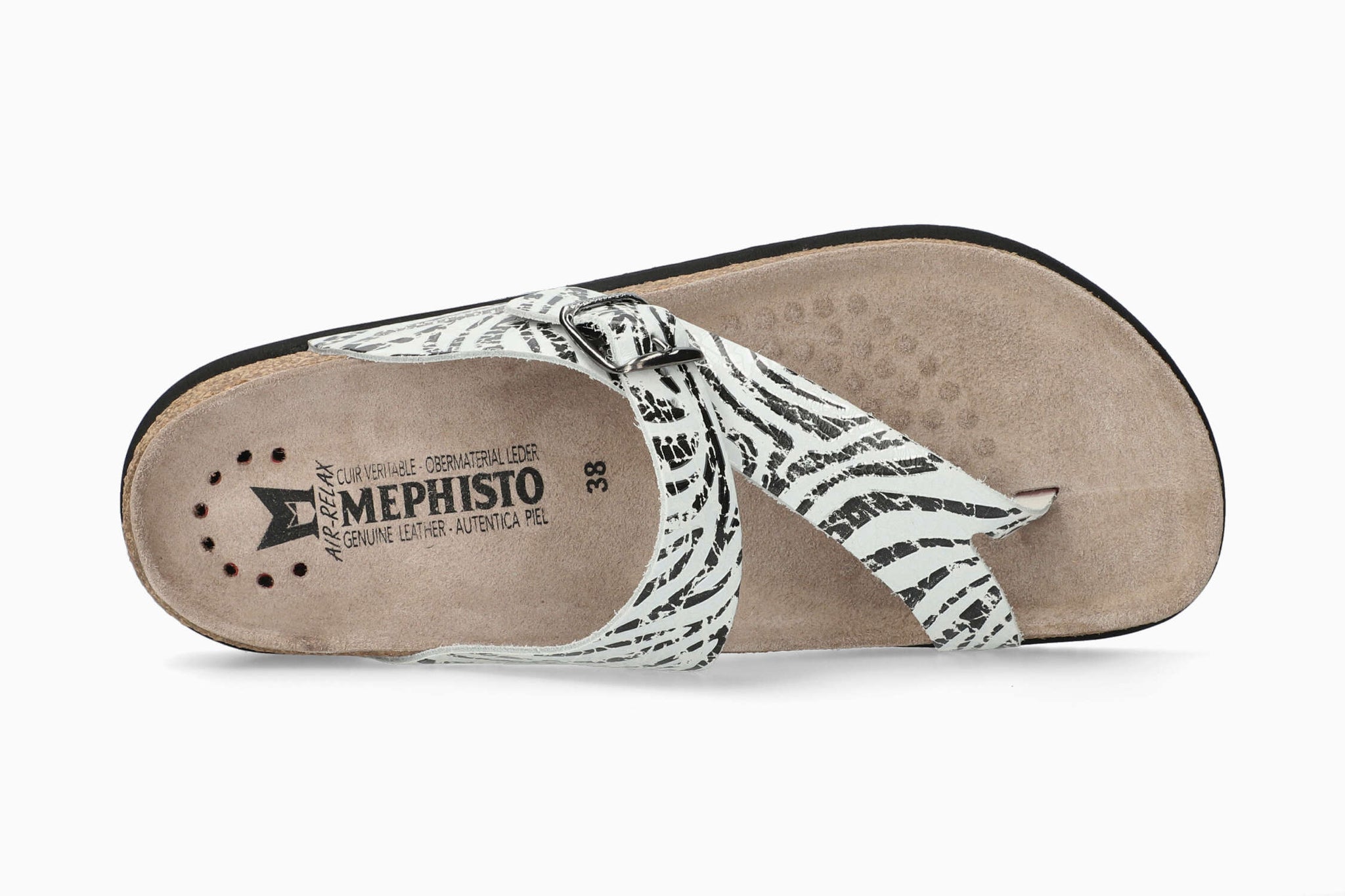 Helen Plus - White and Black Metallic | Mephisto Canada